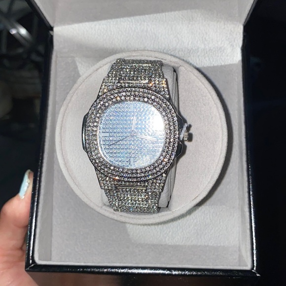 Accessories | Mens Bling Watch | Poshmark